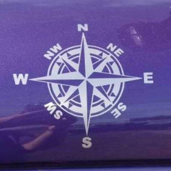 Compass Vinyl Decal Sticker for Car Truck Cup Laptop Tumbler - Etsy