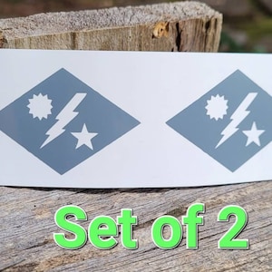 Army 75th Ranger Regiment Diamond Sticker Vinyl Decal, Army Ranger ...