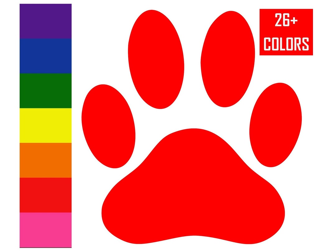 Cat Paw Print Vinyl Decal Sticker for Car, Truck, Window, Hood, Door ...