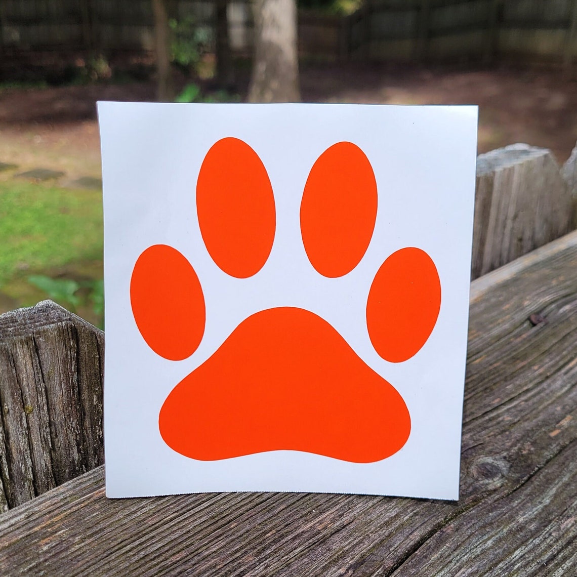 Cat Paw Print Vinyl Decal Sticker for Car Truck Window - Etsy