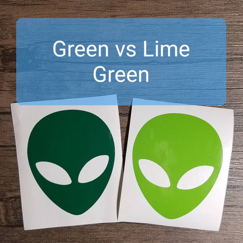 Alien Vinyl Decal Sticker for Car Window Cup Sci-fi Sticker | Etsy