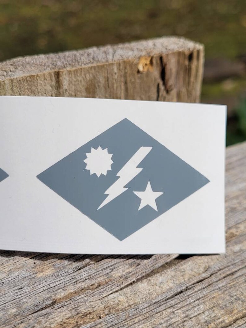 Army 75th Ranger Regiment Diamond Sticker Vinyl Decal, Army Ranger ...