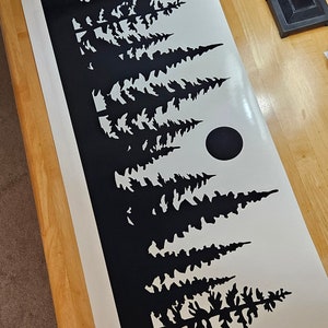 Trees Forest Side Graphics Vinyl Decal Sticker Single or Set for Your ...