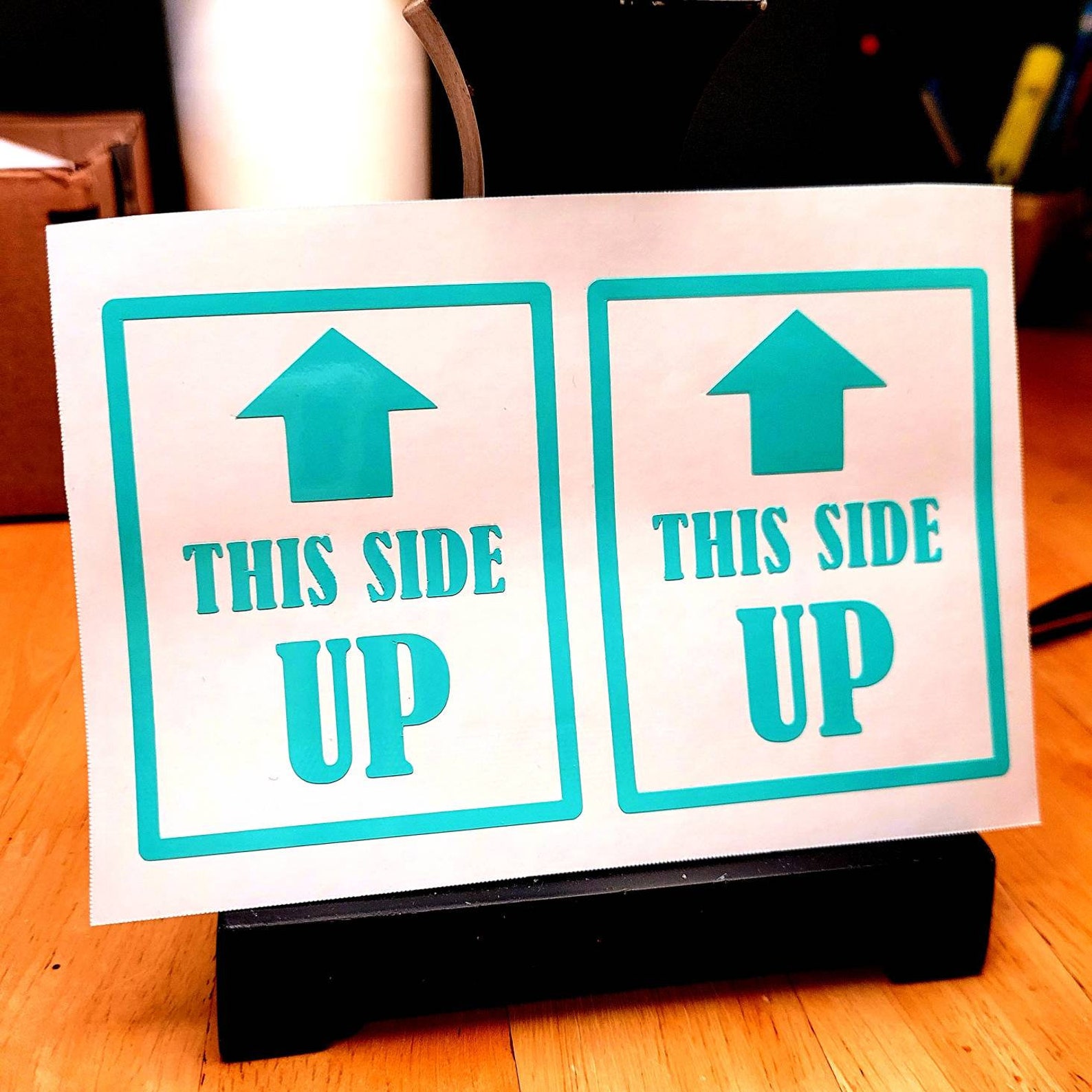This Side up Vinyl Decal Sticker for Truck ATV Side by Side - Etsy