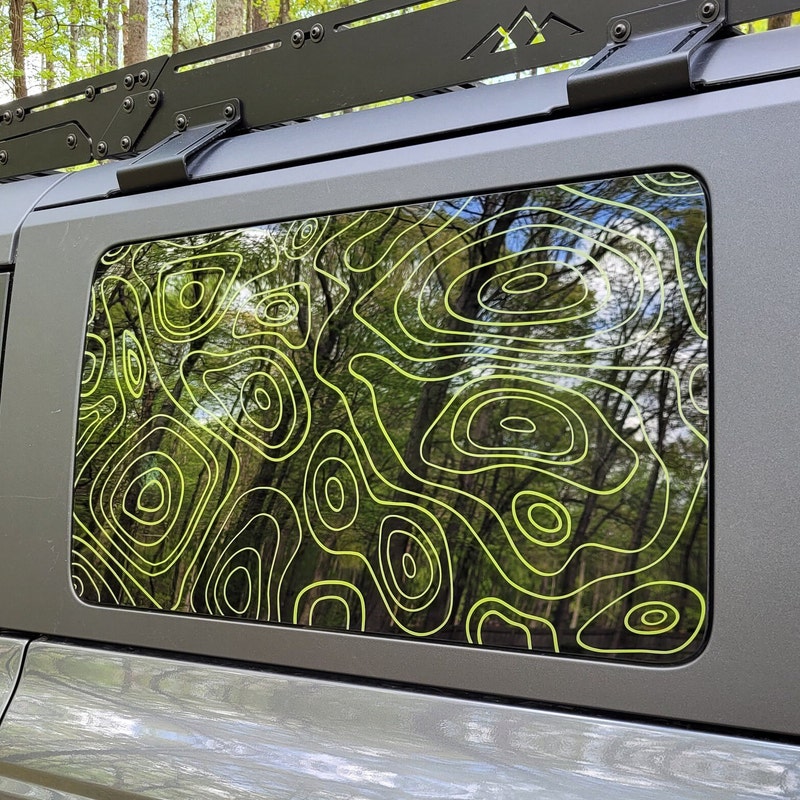 Car Topographic Vinyl - Etsy