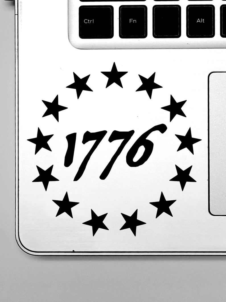 Betsy Ross 1776 Vinyl Transfer Decal Sticker for Car Truck - Etsy