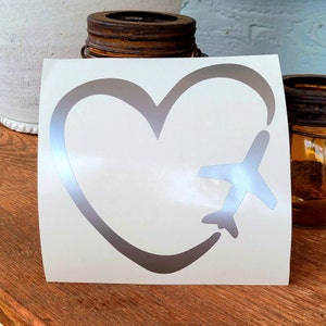 Love to Fly Vinyl Decal Sticker for Car, Window, Laptop, Phone, Cup ...