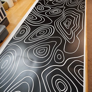 Topography Vinyl Decal Sticker DIY for Your Car, Truck, Windows, RV ...
