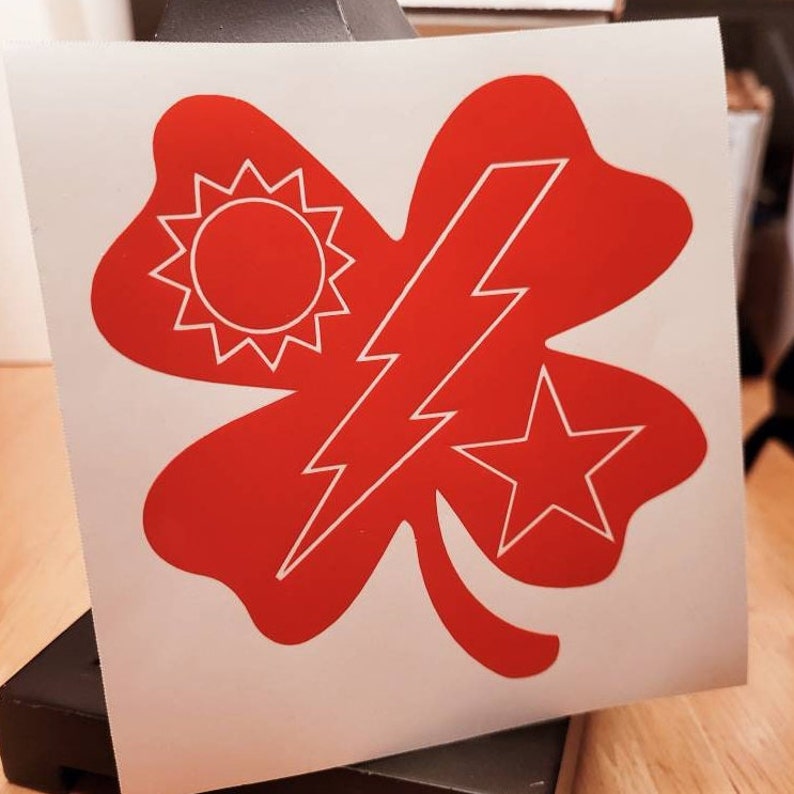 Army 75th Ranger Regiment Clover Vinyl Decal Sticker for Car - Etsy