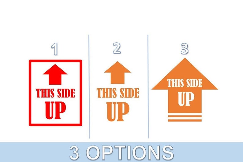 This Side up Vinyl Decal Sticker for Truck, ATV, Side by Side, Off-road ...