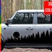 Trees Forest Side Graphics Vinyl Decal Sticker Single or Set for Your ...