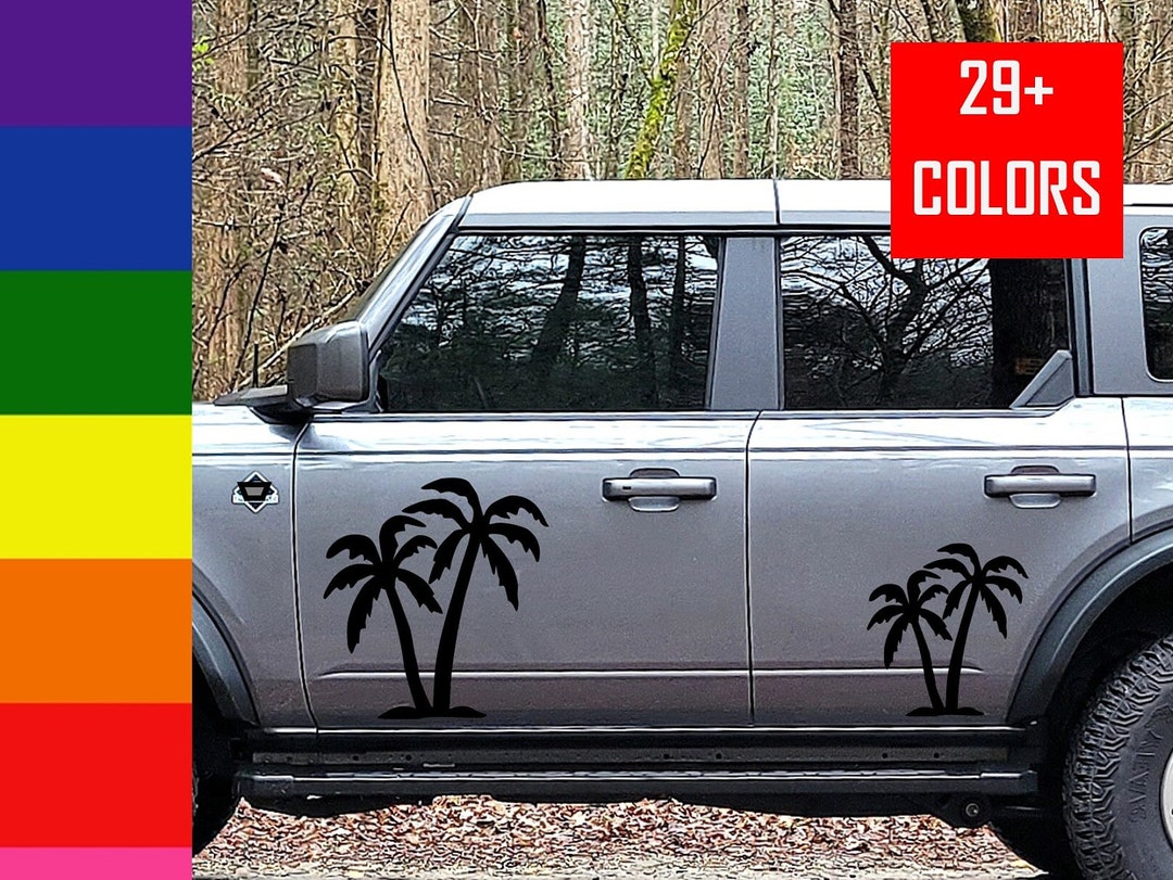 Palm Trees Graphics Vinyl Decal Sticker for Car, Truck, RV, Camper ...