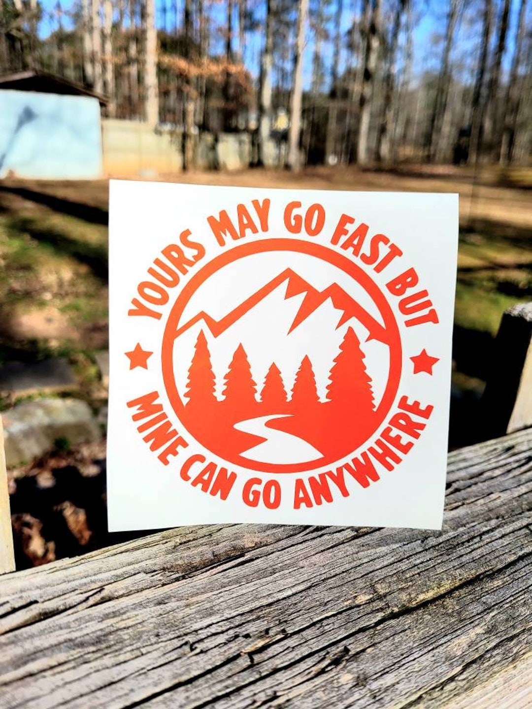 Mountain Adventure Vinyl Decal | Car, Truck, Laptop, RV - Etsy