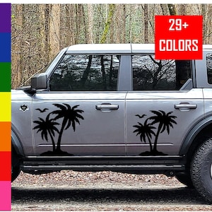 Palm Trees Graphics Vinyl Decal Sticker for Car, Truck, RV, Camper ...