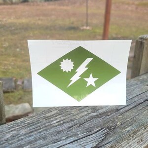 Army 75th Ranger Regiment Diamond Sticker Vinyl Decal, Army Ranger ...