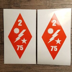 75th Army Ranger Regiment Vinyl Decal Sticker for Car Truck Cup, Ranger ...