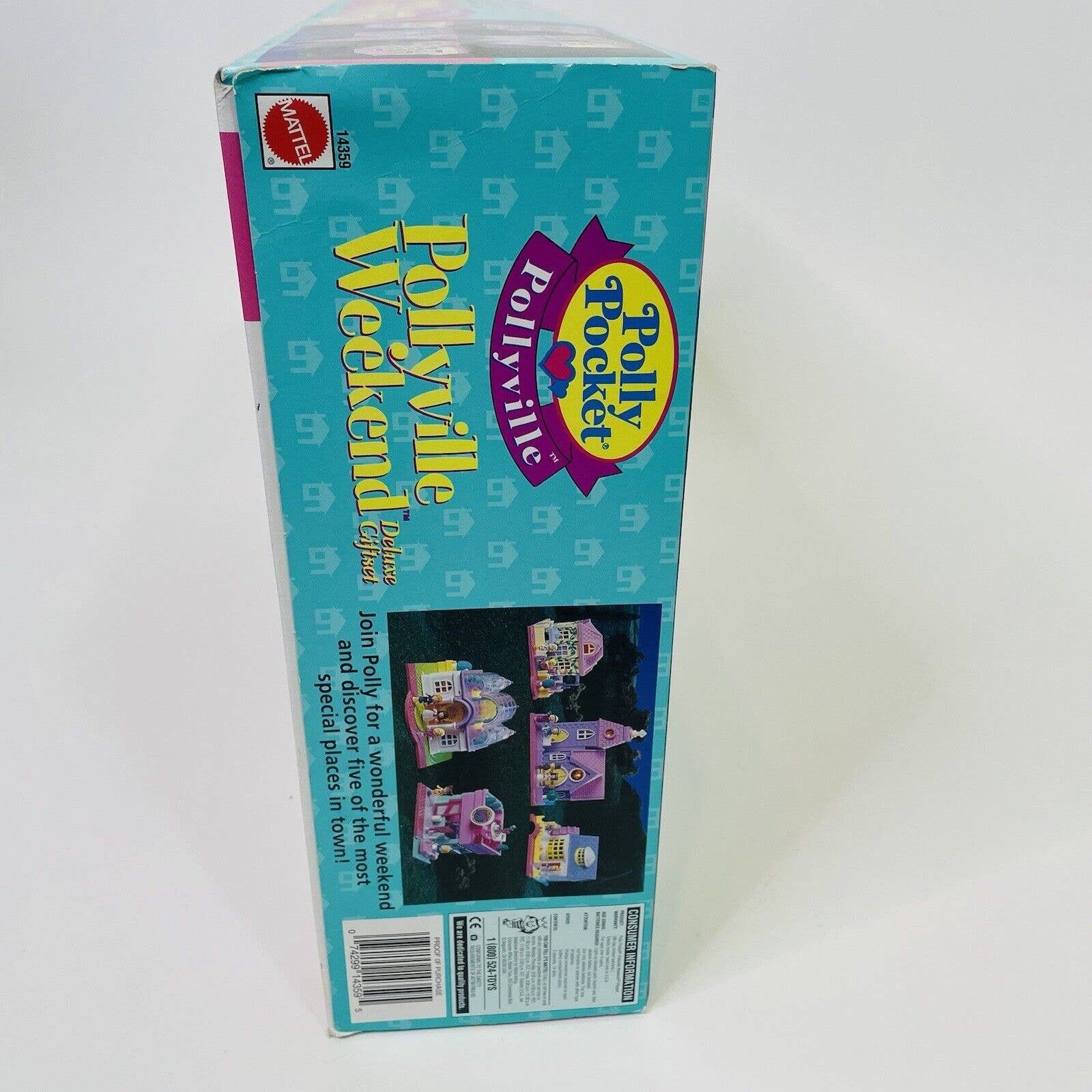Polly Pocket Pollyville Weekend Deluxe Gift Set | Mattel 14359 | New ...