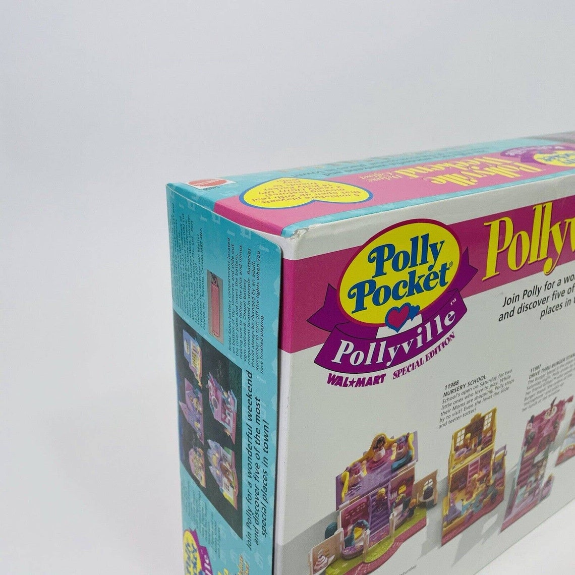 Polly Pocket Pollyville Weekend Deluxe Gift Set Mattel 14359 New ...