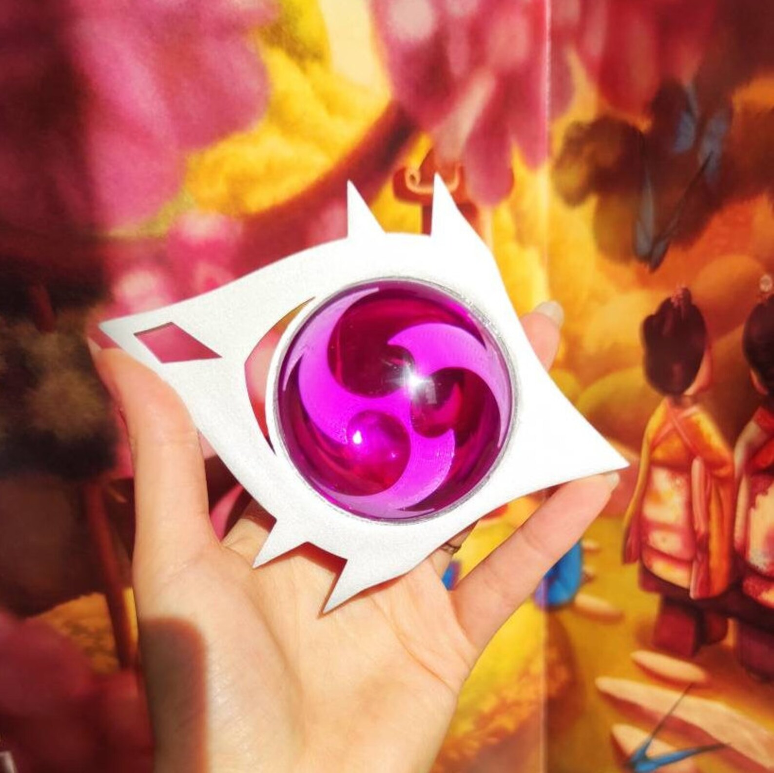 Vision Delusion Snezhnaya Genshin Impact ELECTRO - Etsy