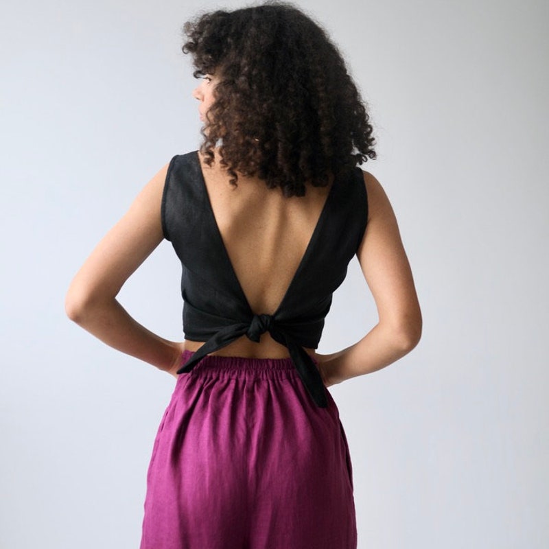 Linen Tank Top Pattern - Etsy