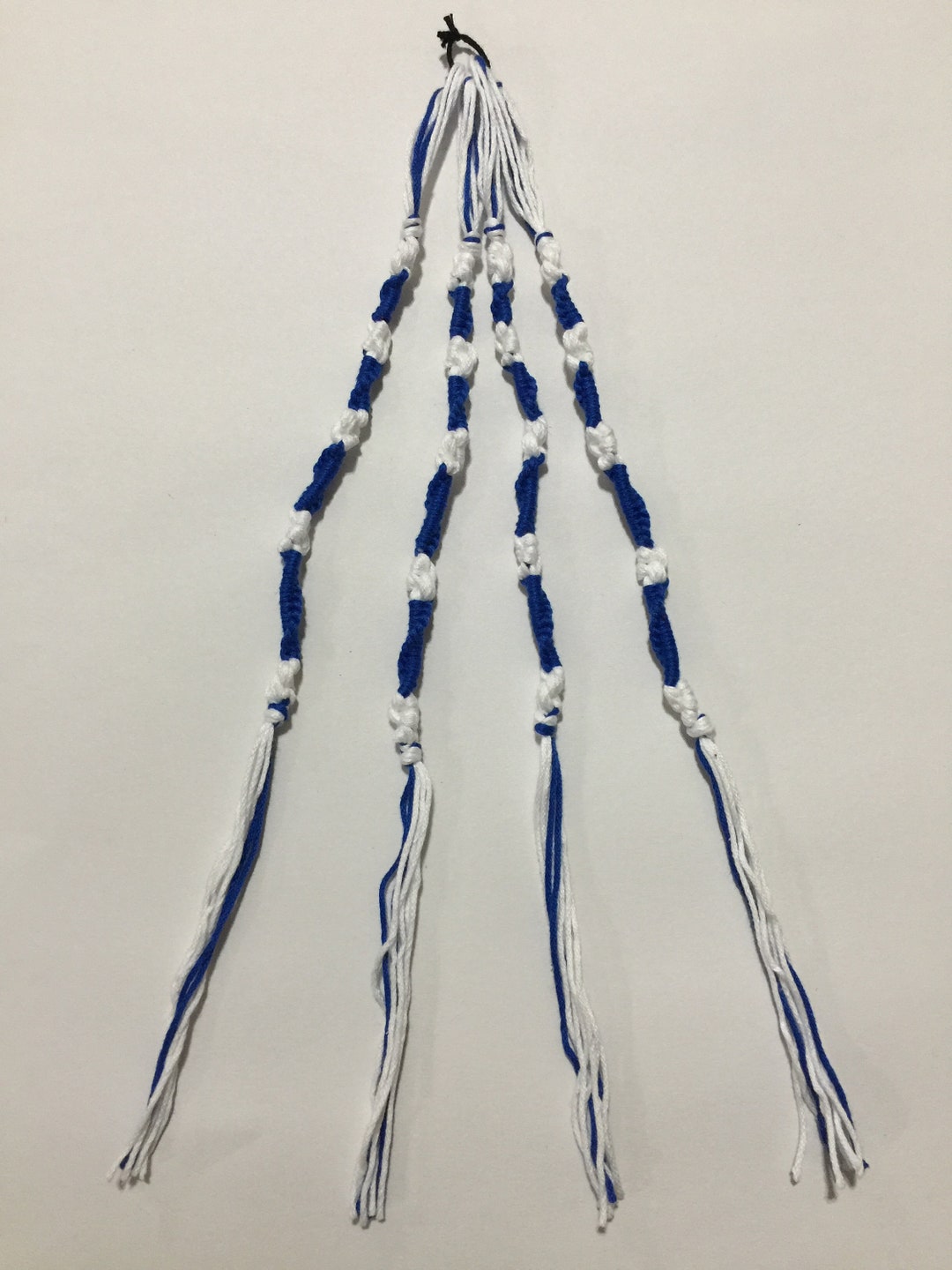 Traditional Blue & White Tzitzits (numbered Either 10-5-6-5 or 7-8-11 ...