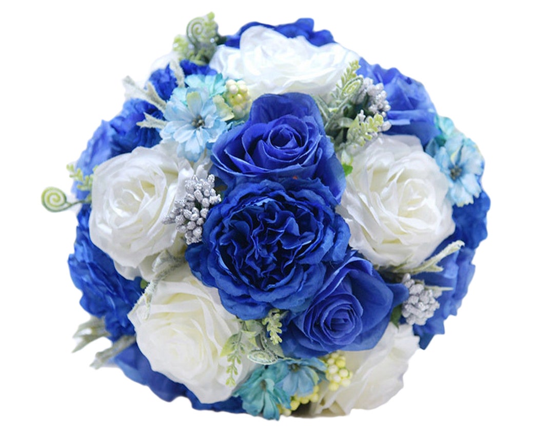 Artificial Flower Bouquet, Wedding Bouquet, 10 Bride Bouquet, Real ...