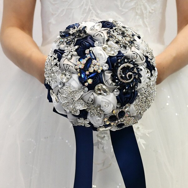 Brooch Bridal Bouquet - Etsy