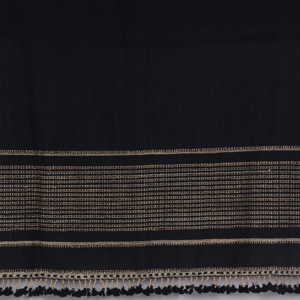 HANSHU Bhujodi Wool Throw Indian Wool Blanket Indigo Wool Throw - Etsy