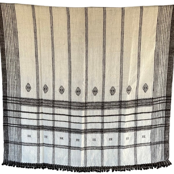 HANSHU Bhujodi Wool Throw Indian Wool Blanket Indigo Wool Throw - Etsy