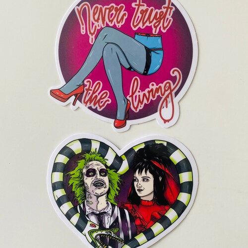 Beetlejuice Sticker Pack - Etsy