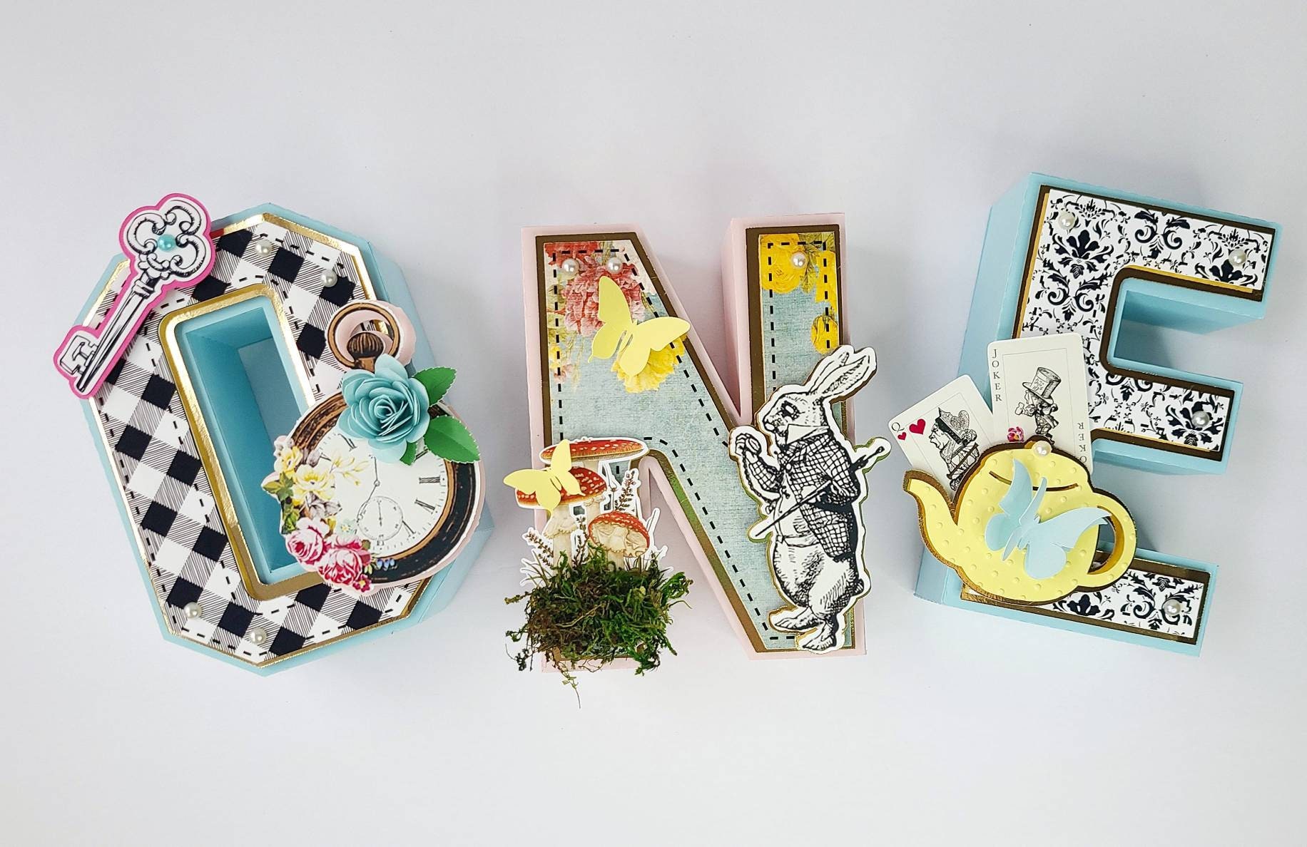 Custom 3D Letters/cardstock Letters/party Decoration 3D - Etsy
