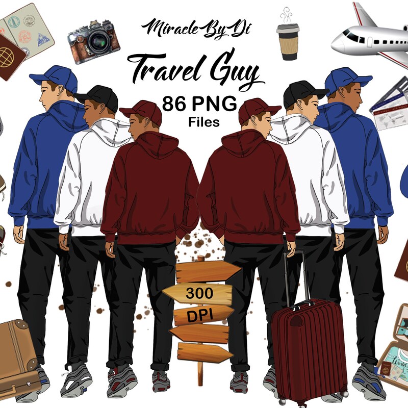 Travel Clip Art - Etsy