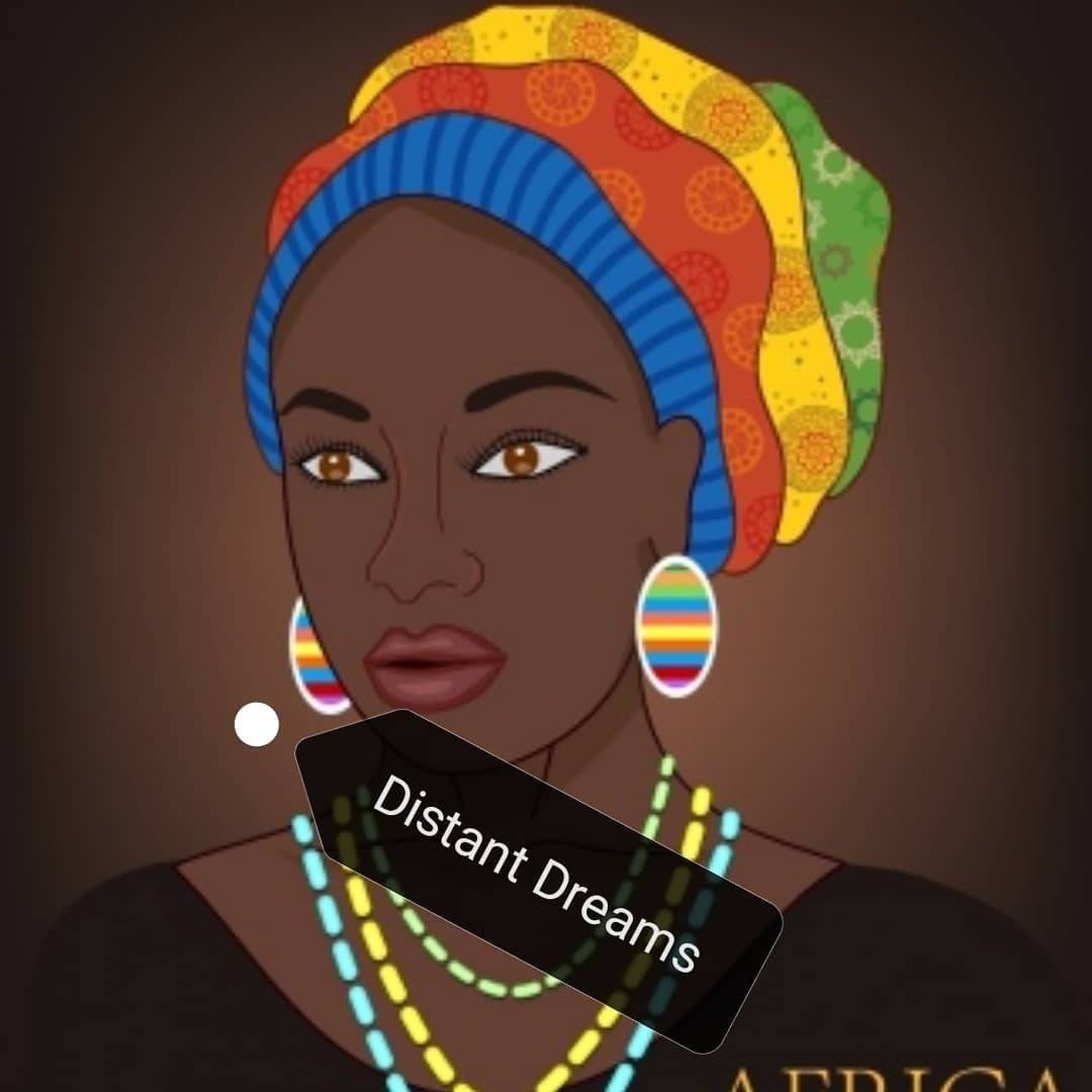 Crochet Graphgan African Portrait - Etsy