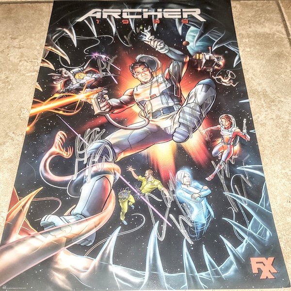 Archer Fx Poster - Etsy