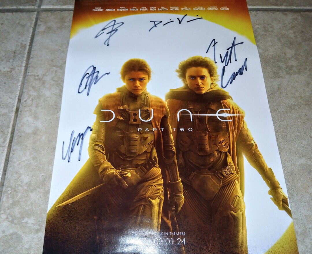 Dune 2 Timothee Chalamet Zendaya Florence Pugh Austin Butler Denis ...