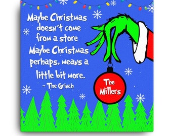The grinch quote | Etsy