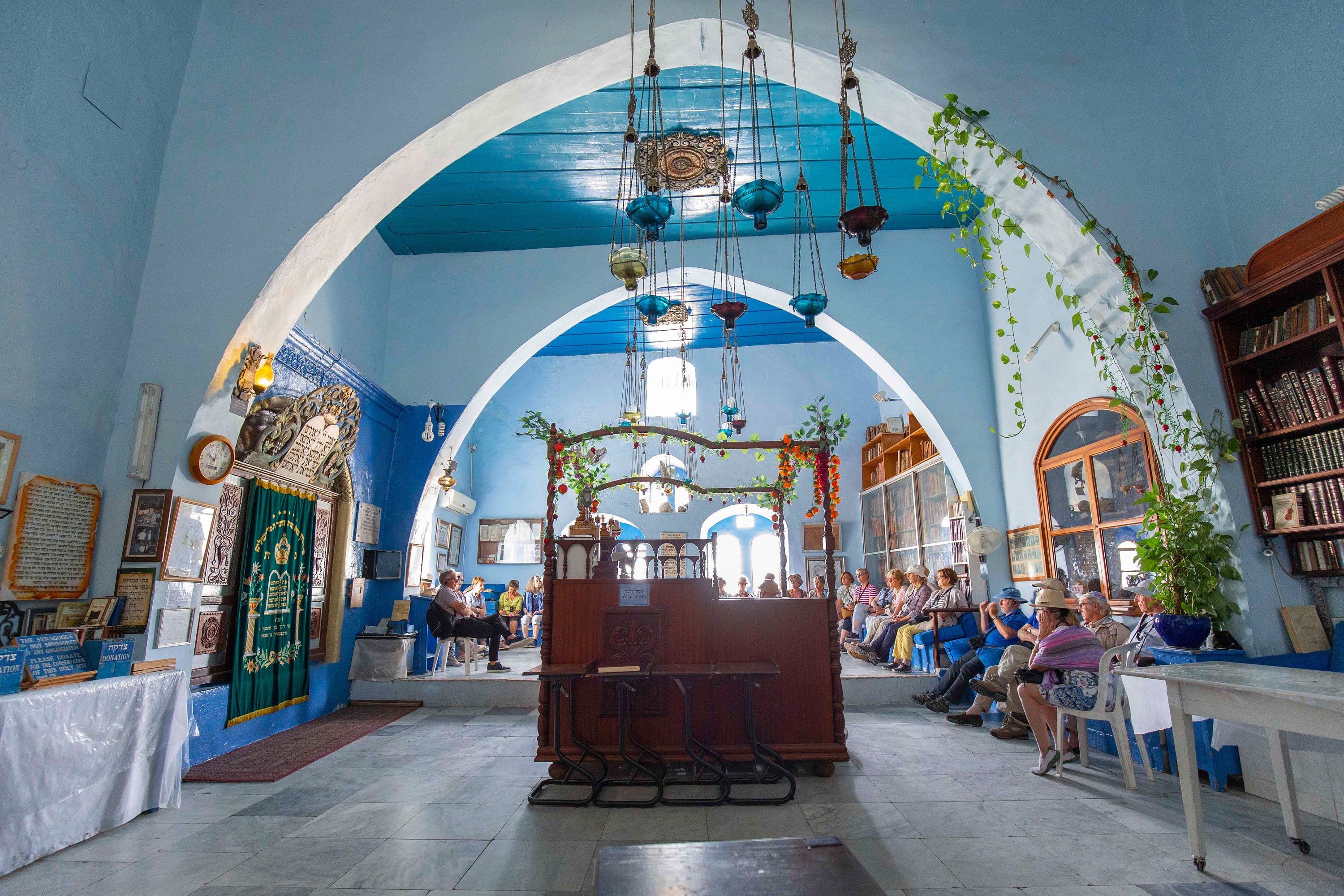 Temple in Tzfat, Jewish Kabbalah Mysticism, Travel Photo, Fine Art Wall ...