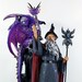 Wizard Magician Collectible Figurine Statue With Dragon - Etsy