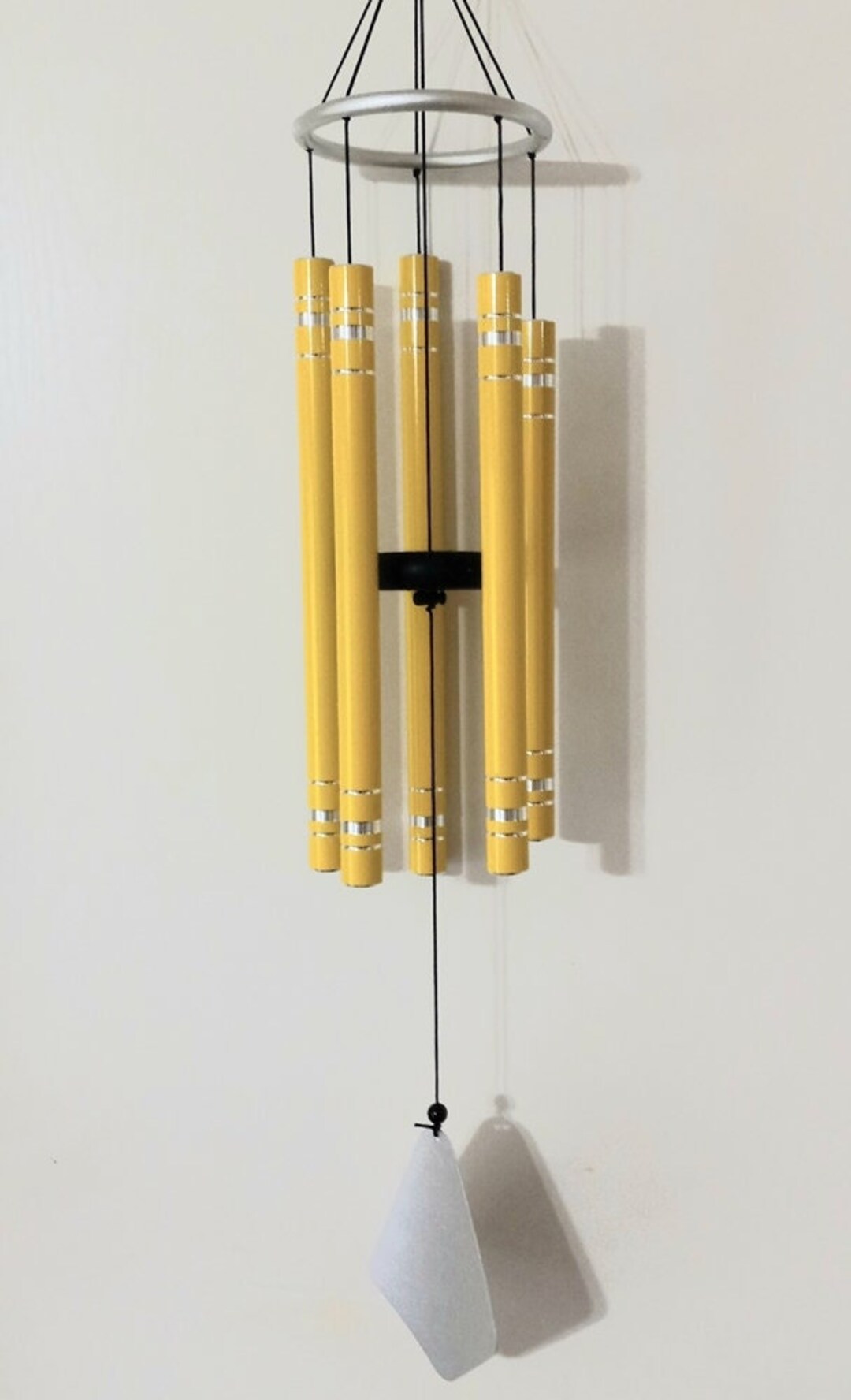 Yellow 34" Tuned Traditional Outdoor Wind Chime the Sound Memories Are ...