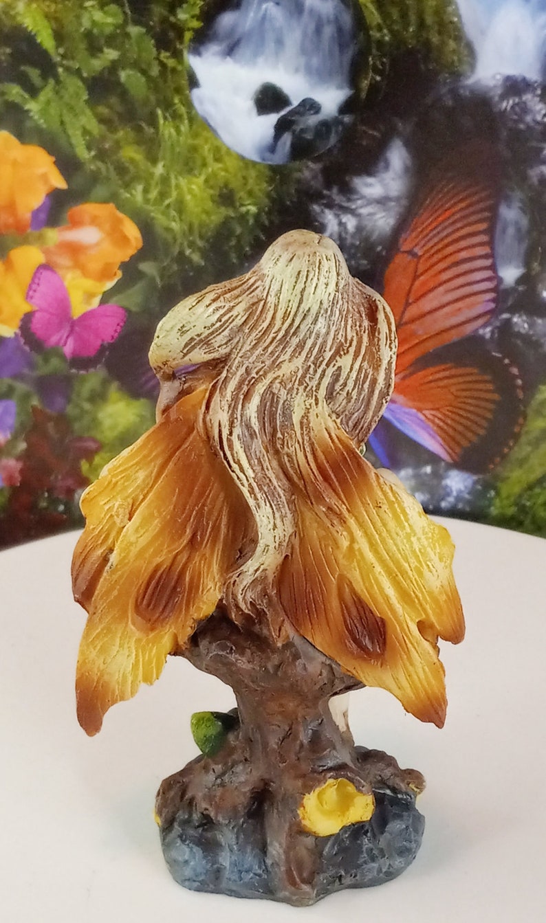 4.75 Inch Mini Moth Fairy Pixie With Relaxed Autumn - Etsy