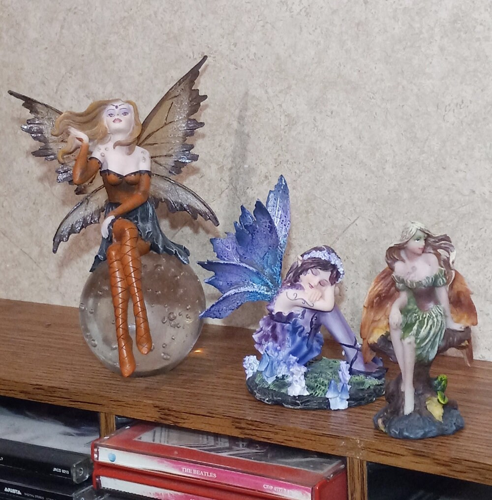 4.75 Inch Mini Moth Fairy Pixie With Relaxed Autumn - Etsy