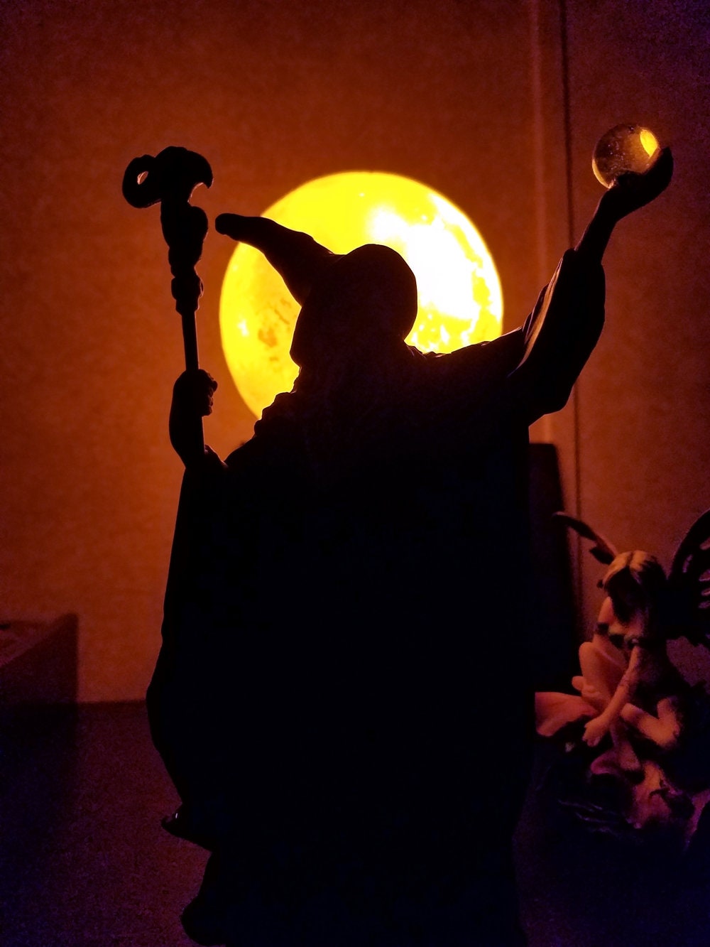 Wizard Magician Collectible Fantasy Figurine Statue With | Etsy