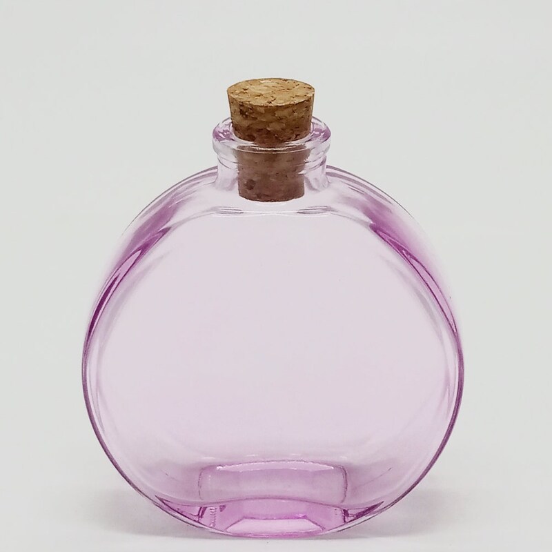 Pink Glass Bottles - Etsy