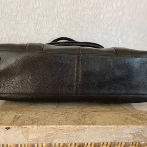 Wilson Black Leather Briefcase/laptop Case Bag - Etsy