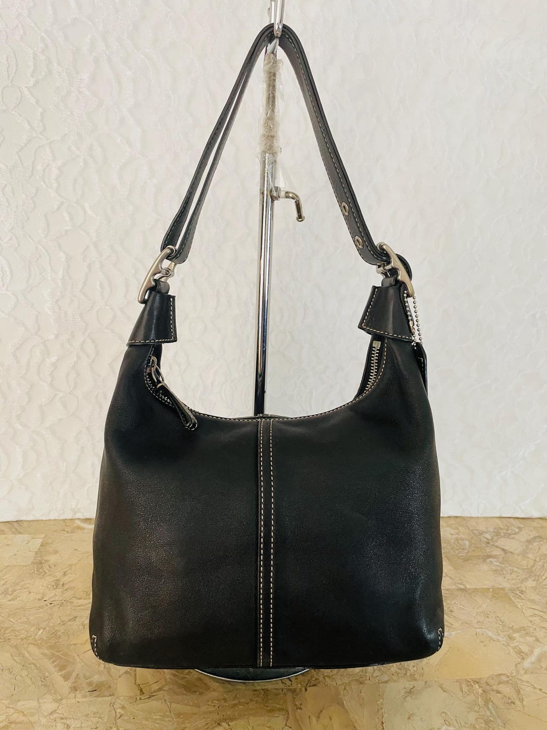Rare Vintage Coach Hobo Legacy Leather Small Handbag 9566 Very Good ...