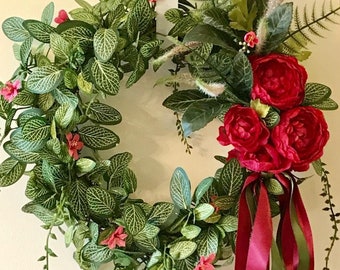 Romantic wreath | Etsy