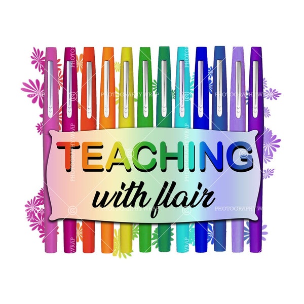 Flair Pens Clipart - Etsy