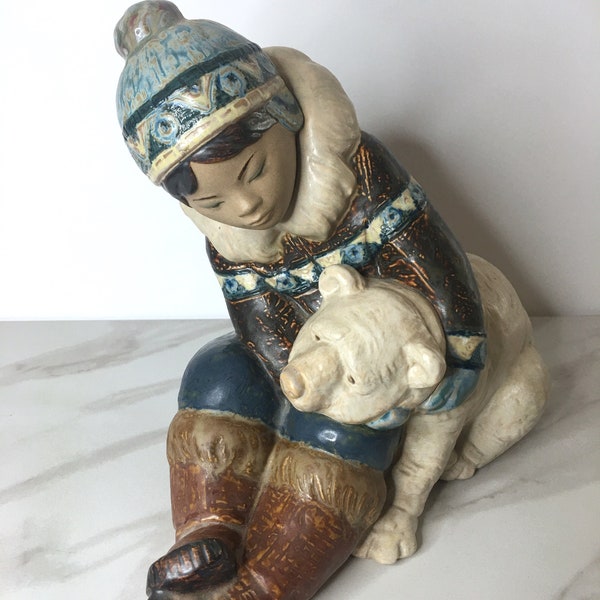 Eskimo Figurine - Etsy