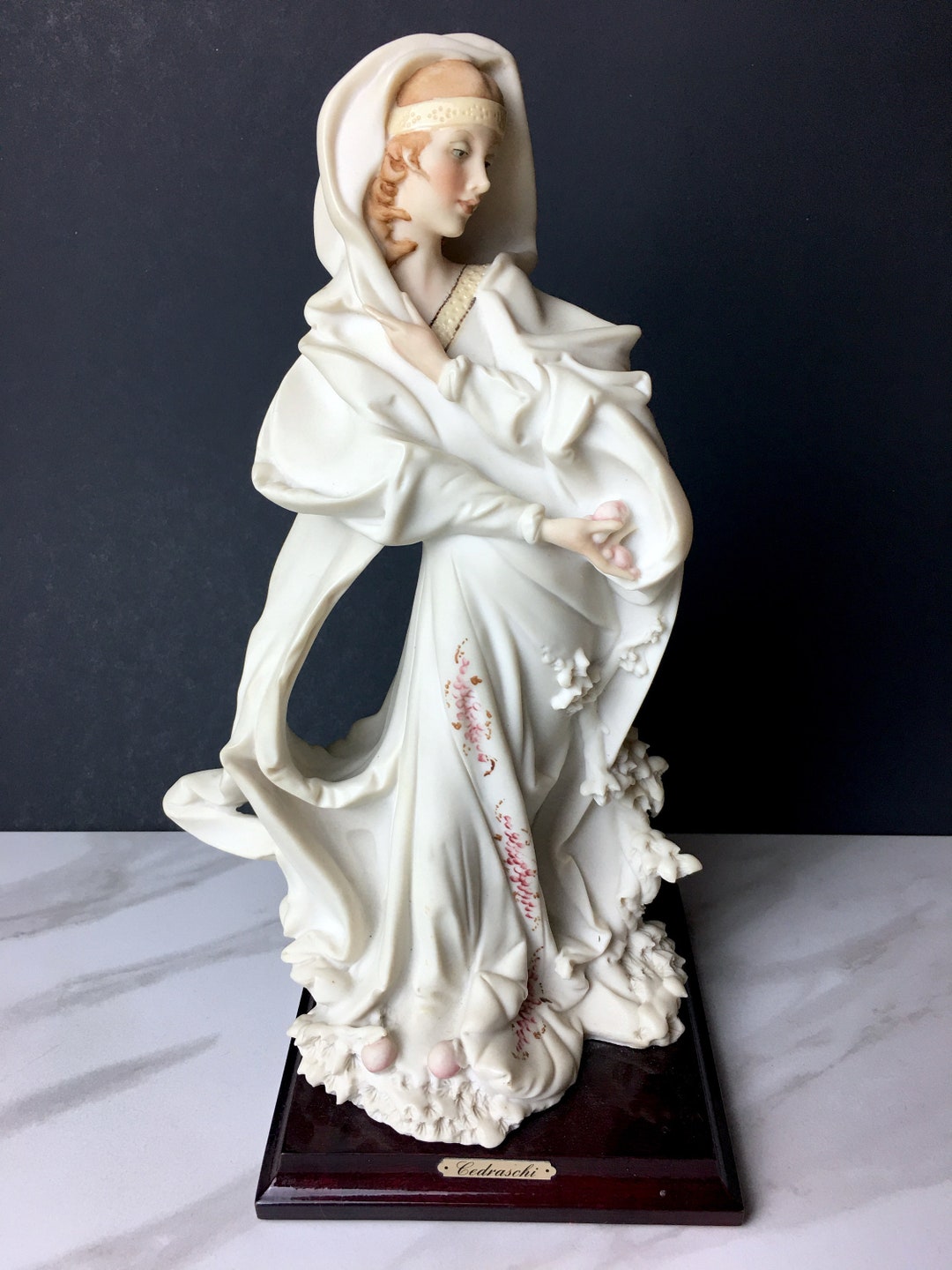 Vintage Cedraschi Capodimonte Figurine. This Vintage Figurine Depicts a ...