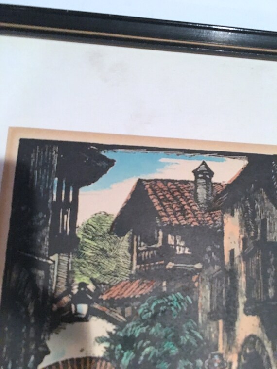 Art & Collectibles Prints Vintage Juan Castells Mart\u00ed Lithograph ...